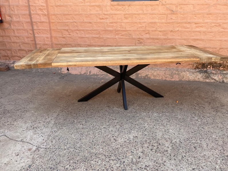 Tavolo Tavolo industrial legno ferro allungabile in offerta Outlet ... Tavolo Tavolo industrial legno ferro allungabile in offerta Outlet ...