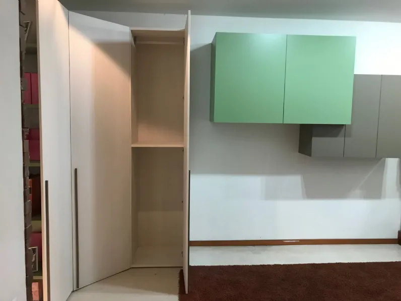 Armadio con ante battenti moderno Young collection Moretti compact a ...