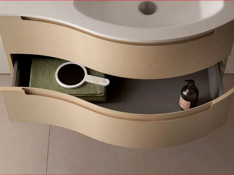 Mobile bagno Sospeso Stratos multistrato os13 Compab a prezzo scontato