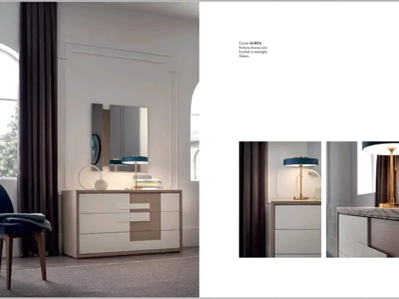 Camera da letto Raphaelle * Fasolin in laccato opaco a prezzo ribassato