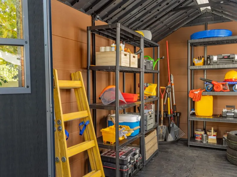 Keter Newton7511: Casetta da giardino Evotech scontata. Ottima qualità!