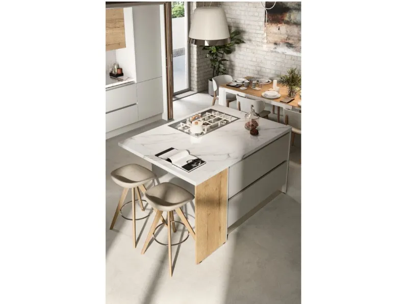 Cucina ad isola Piana Imab con un ribasso vantaggioso
