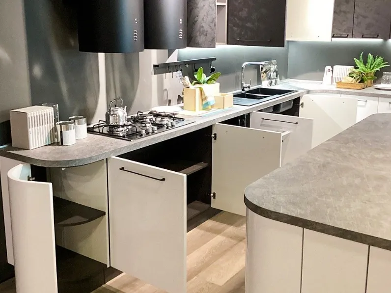 CUCINA ad isola Mobilturi Gaia SCONTATA 56%