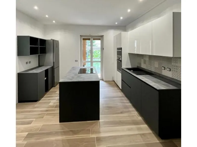 Cucina Ingrosso cucine moderne icm49 moderna grigio ad isola Primopiano cucine