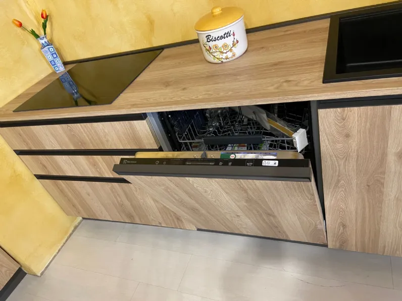 Cucina lineare Up design Ar-tre con un ribasso vantaggioso