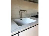 Cucina Nova cucina design lineare bianca in laccato opaco Smart