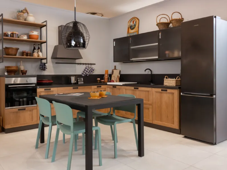 CUCINA ad angolo Scavolini Sax SCONTATA 35%