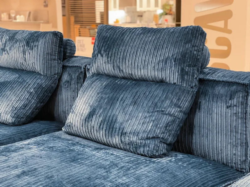 Divano Astor in Tessuto sfoderabile di Franco ferri scontato 35%