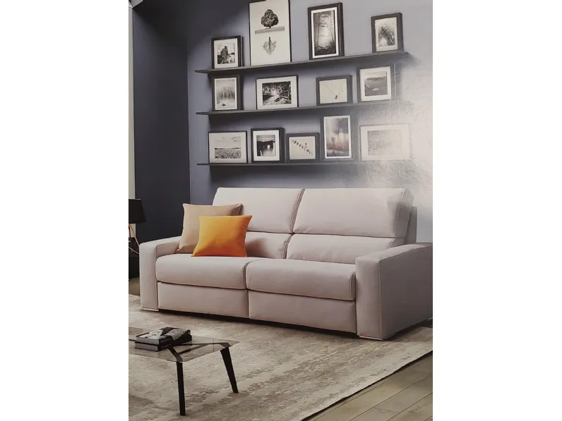 Divano con penisola Relax time Fabbri salotti a prezzi convenienti