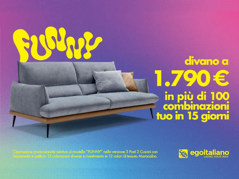 Divano Design Funny con Grandi a prezzo riservato