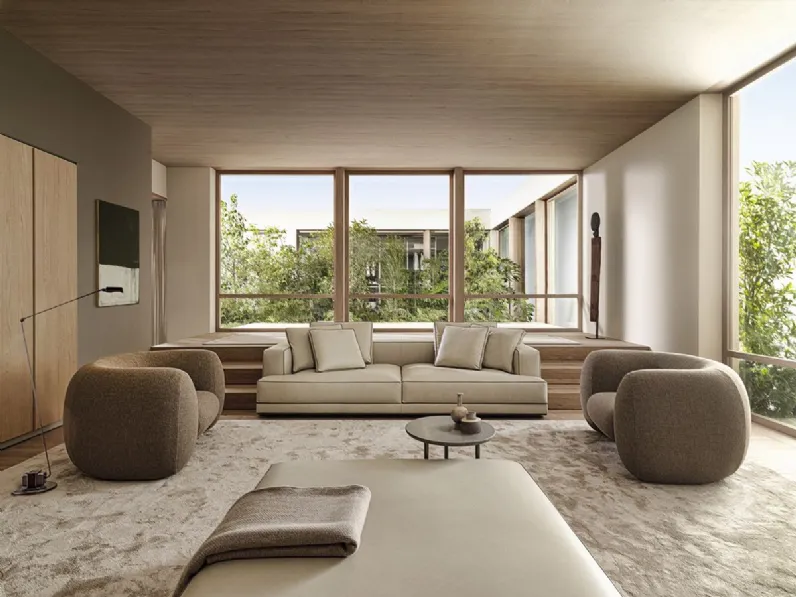 Divano Design Augusto con 3 posti a prezzo riservato