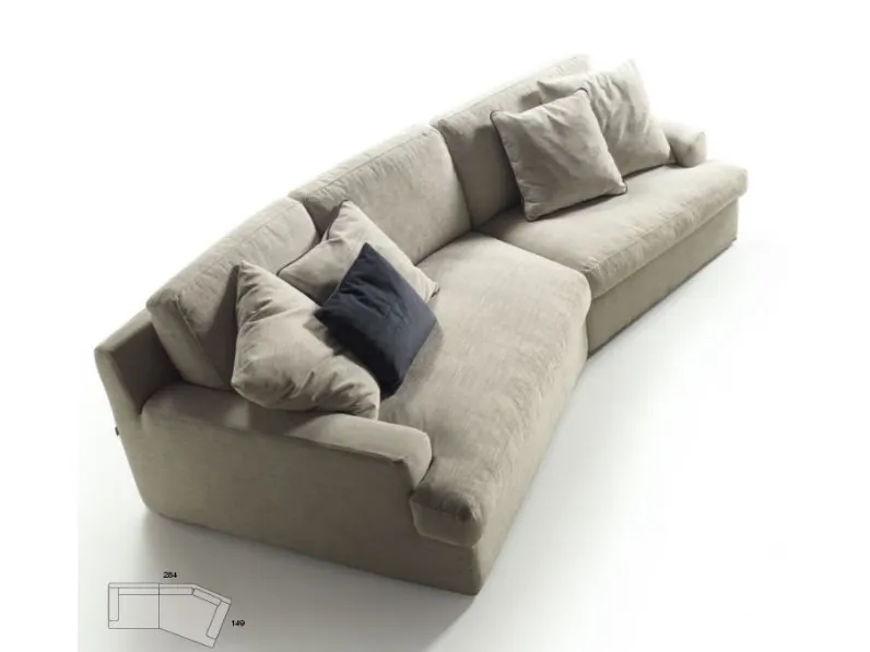 Divano in Tessuto Rosini a prezzo scontato