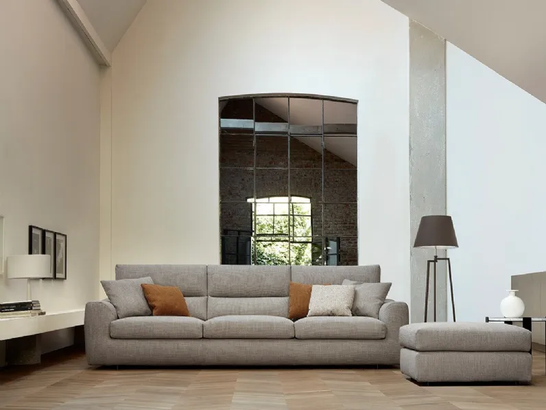 Divano tessuto in poliuretano Rosini in Offerta Outlet