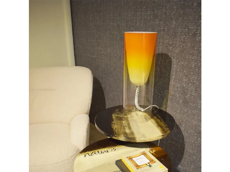 Lampada da tavolo Kartell Toobe Arancio a prezzi convenienti
