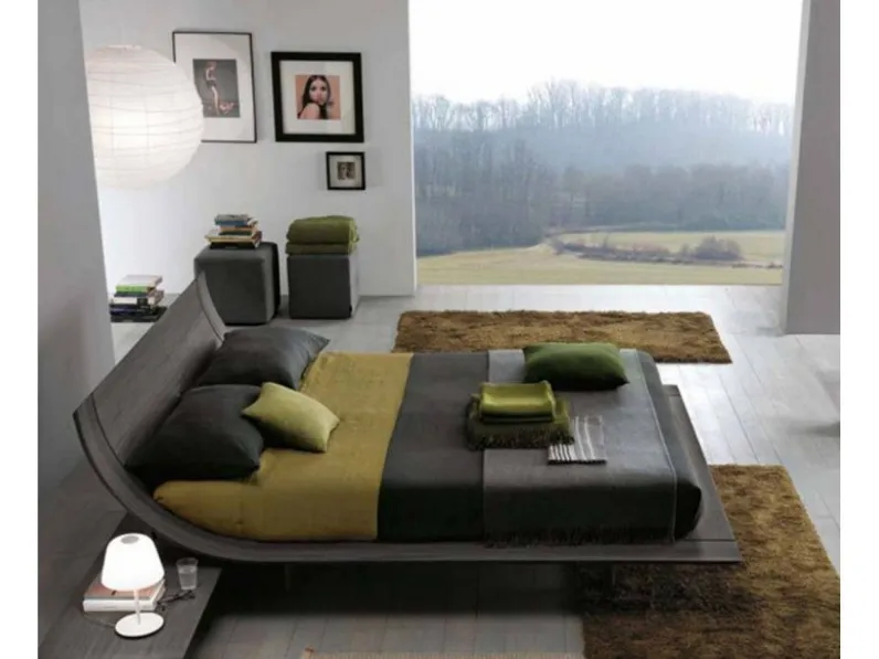 Letto matrimoniale design Aqua Presotto a prezzo scontato