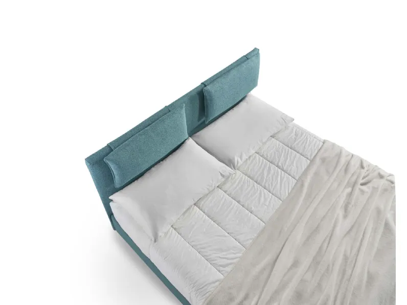 Letto design con contenitore Fox Salvetti a prezzo scontato