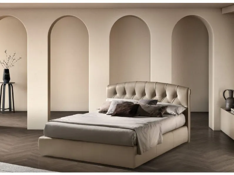 Letto imbottito con contenitore Dream * Samoa a prezzo scontato