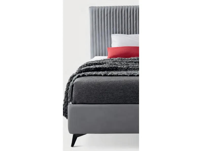 Letto imbottito con contenitore Letto contenitore velluto extra luxury ...