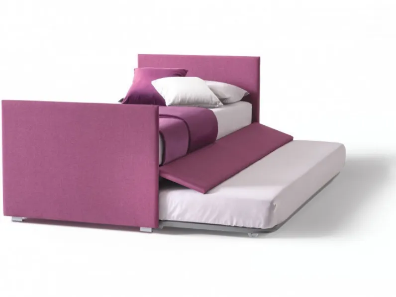 Letto singolo moderno Bambusa Mottes selection a prezzo scontato