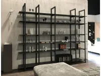 Libreria modello Unlimited bifacciale di Modulnova a prezzo scontato