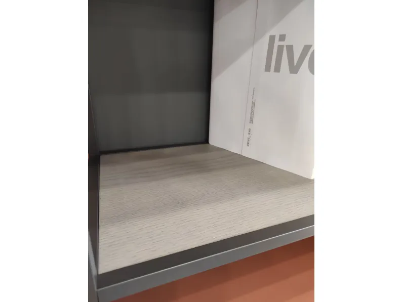 Parete attrezzata in stile moderno Day 06 - modulo di Orme a prezzo Outlet