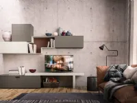 Mobile soggiorno modello Light day comp.03 di Orme scontato -45%