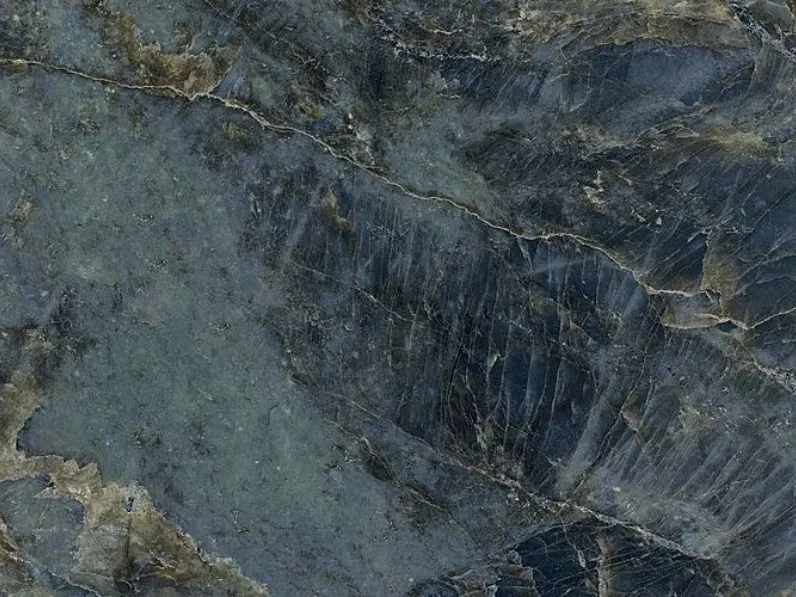 Ceramica Abk labradorite lucido sensi signoria 120×120 – gres porcellanato effetto marmo blu ...