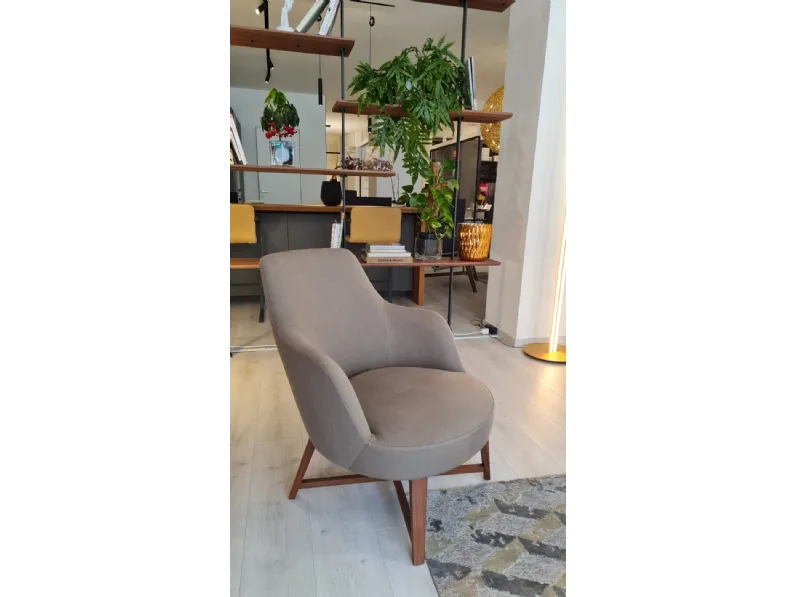 Poltroncina Hera poltrona Con seduta fissa Flexform a prezzi outlet