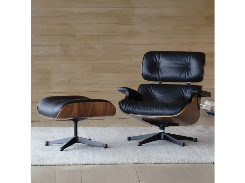 Poltrona modello Lounge chair & ottoman Vitra a prezzi convenienti