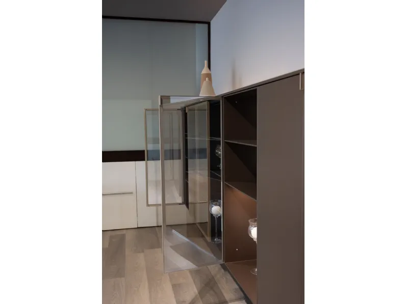 Soggiorno completo modello Code di Poliform in Offerta Outlet