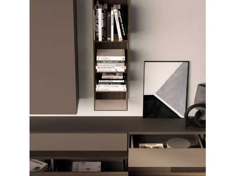 Composizione per la zona giorno modello Orme day 08 di Orme a prezzo Outlet