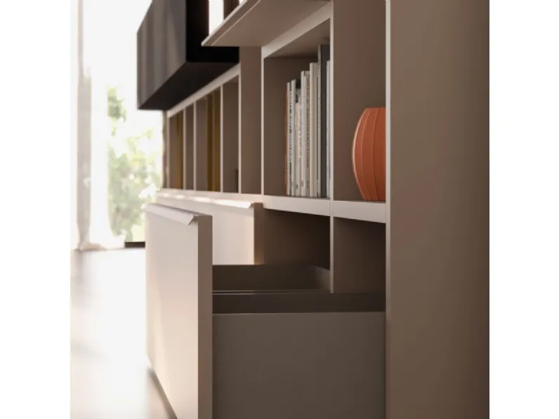 Composizione per il soggiorno modello Orme day 34 di Orme in Offerta Outlet