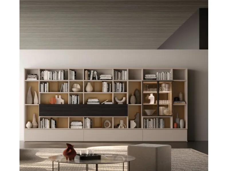 Composizione per il soggiorno modello Orme day 34 di Orme in Offerta Outlet