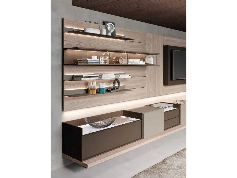 Astor Mobili: Story 2 Skyline 3.0, arredamento soggiorno a prezzo scontato!