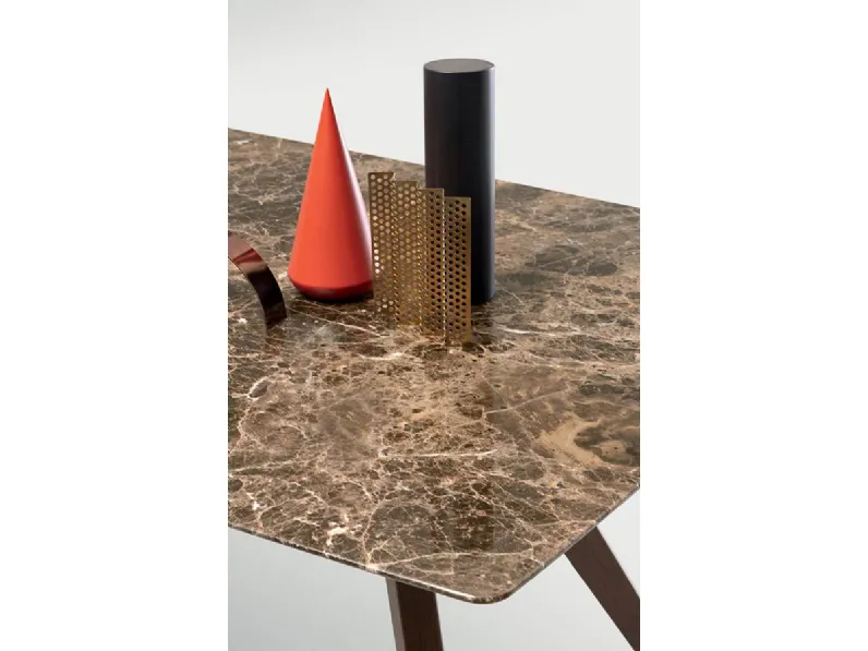 Tavolo Delta Pianca in marmo Fisso