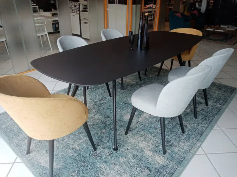 Tavolo ellittico P016 Presotto scontato del 30%