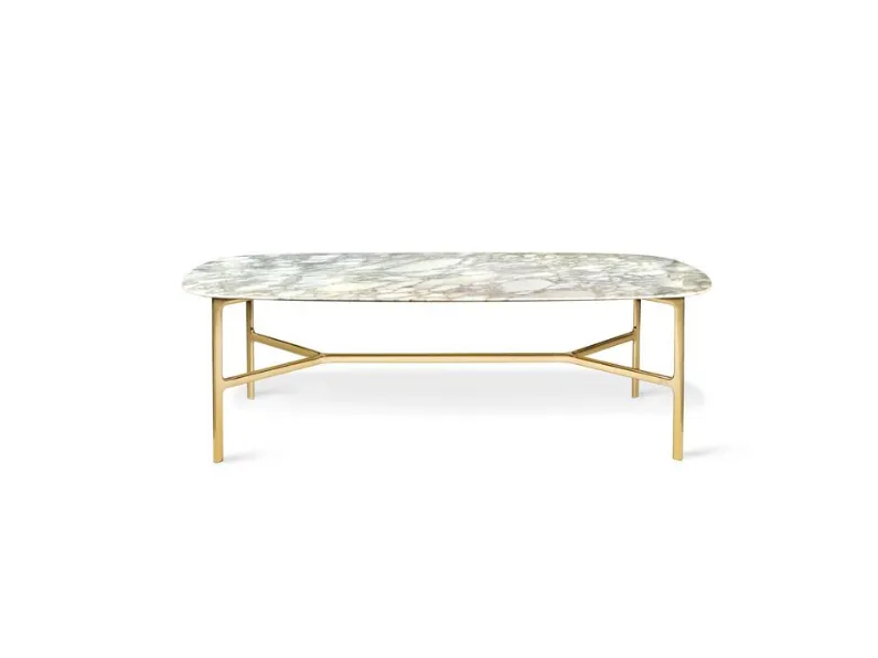 Tavolo Md work Table luxury calacatta ottone PREZZI OUTLET