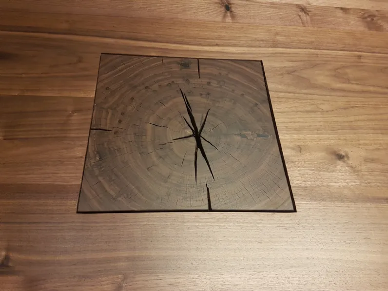 Tavolo con piano in legno rettangolare di Riva 1920 a PREZZO OUTLET Tavolo con piano in legno rettangolare di Riva 1920 a PREZZO OUTLET