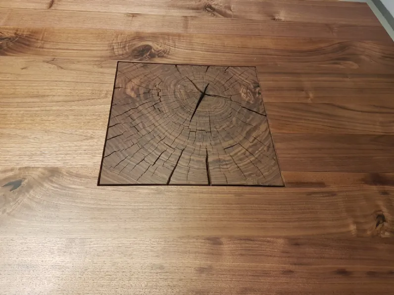 Tavolo con piano in legno rettangolare di Riva 1920 a PREZZO OUTLET Tavolo con piano in legno rettangolare di Riva 1920 a PREZZO OUTLET