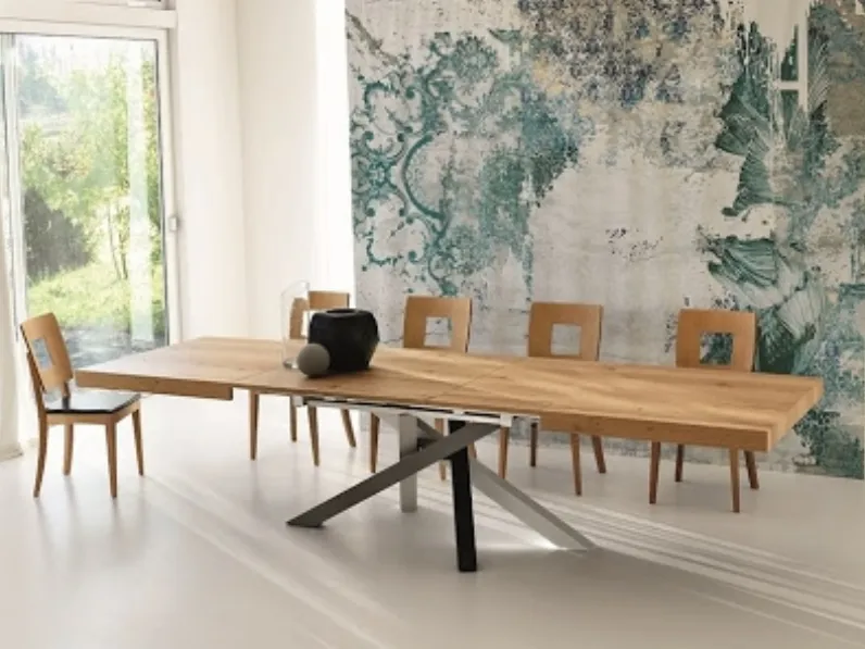 Tavolo rettangolare allungabile Quark Gipi a prezzo scontato