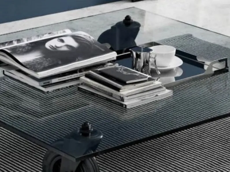 Tavolo Fontana Arte con ruote, stile design, prezzi imbattibili.