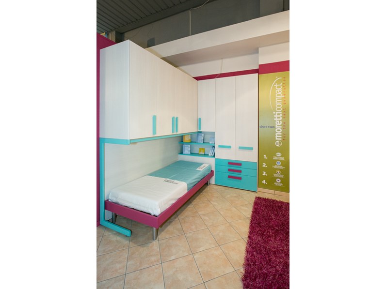 Cameretta Moretti compact Moretti compact in laminato materico a prezzo ...