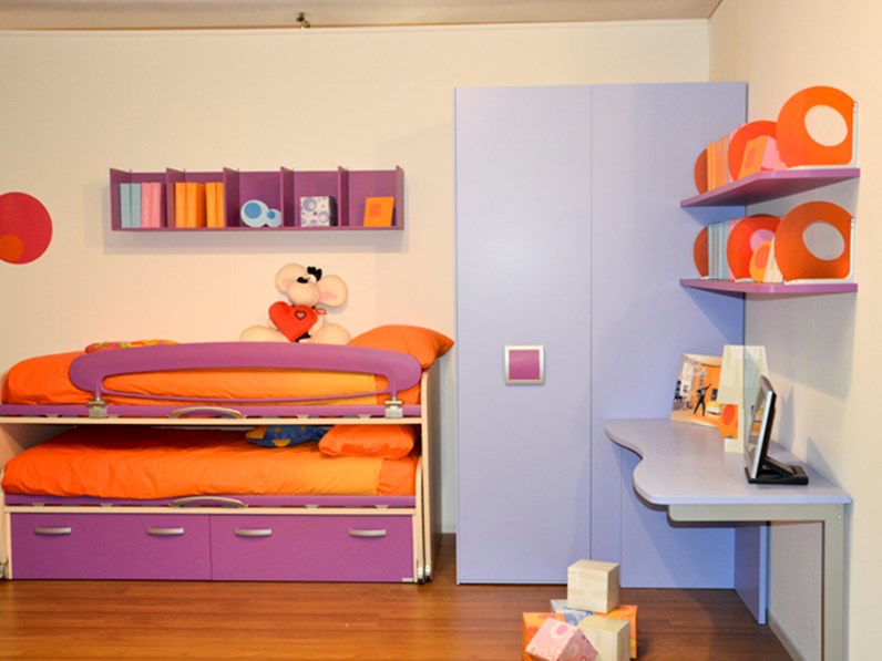 CAMERETTA MORETTI COMPACT LETTI SPACE