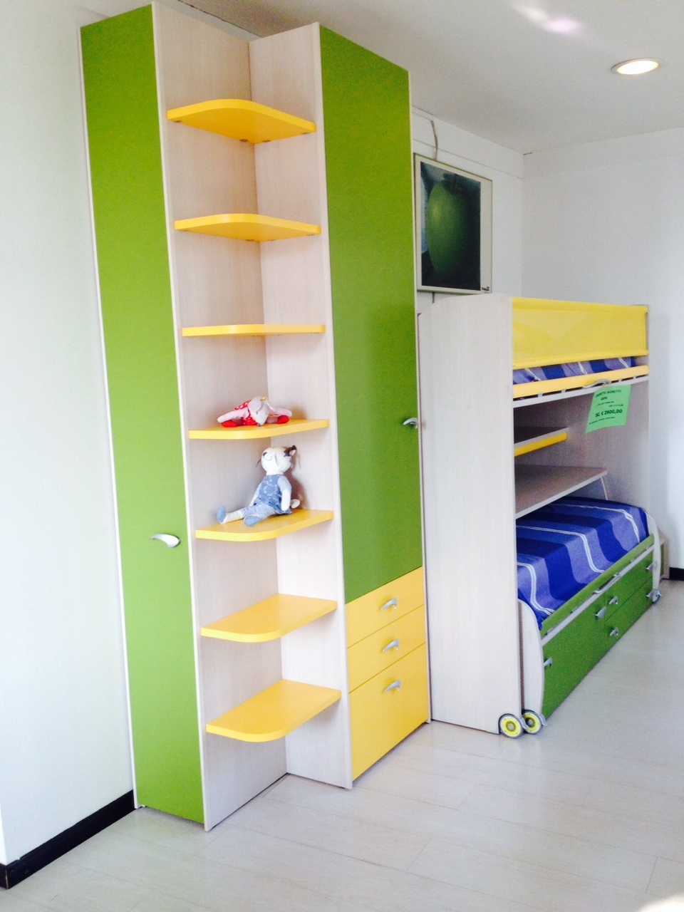 Moretti Compact Cameretta Soppalco scontato del -38 % - Camerette a ...