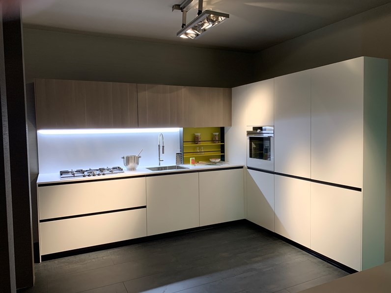 Cucina ad angolo design Copatlife 2.1 Copat cucine a prezzo ribassato