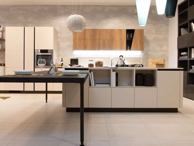 Cucina + living modello Liberamente Scavolini