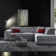 Divano con penisola modello Young di Samoa - Divani a prezzi scontati