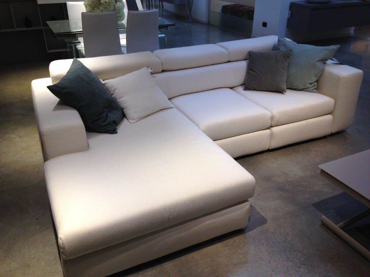 Divano ad angolo con penisola sinistra - Divani a prezzi scontati