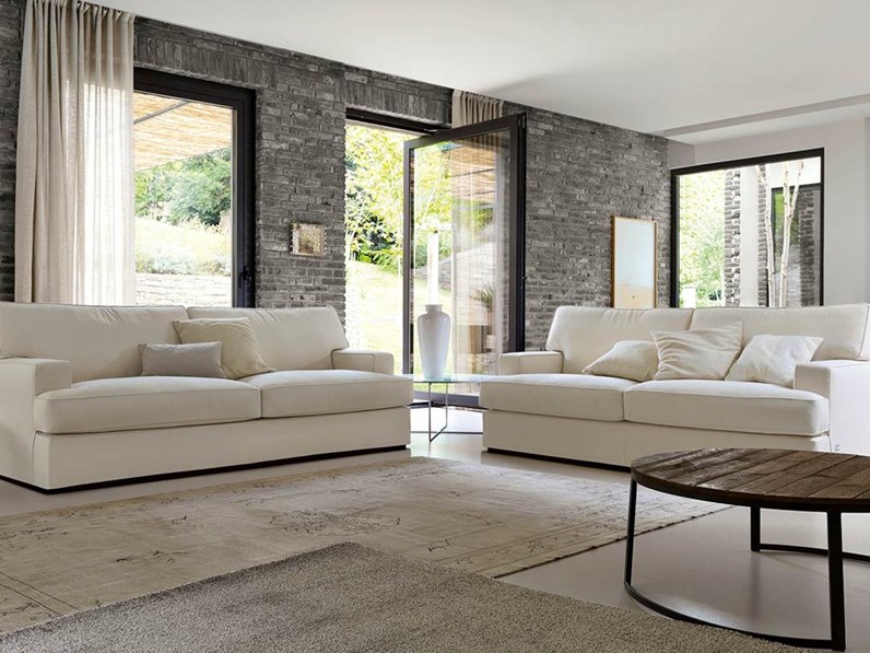 Divano in Tessuto Doimo salotti a prezzo ribassato