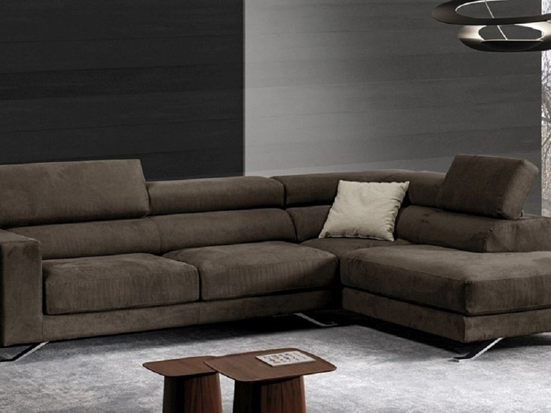 Divano relax in Microfibra Divano mod.harry con sedute estraibili ...